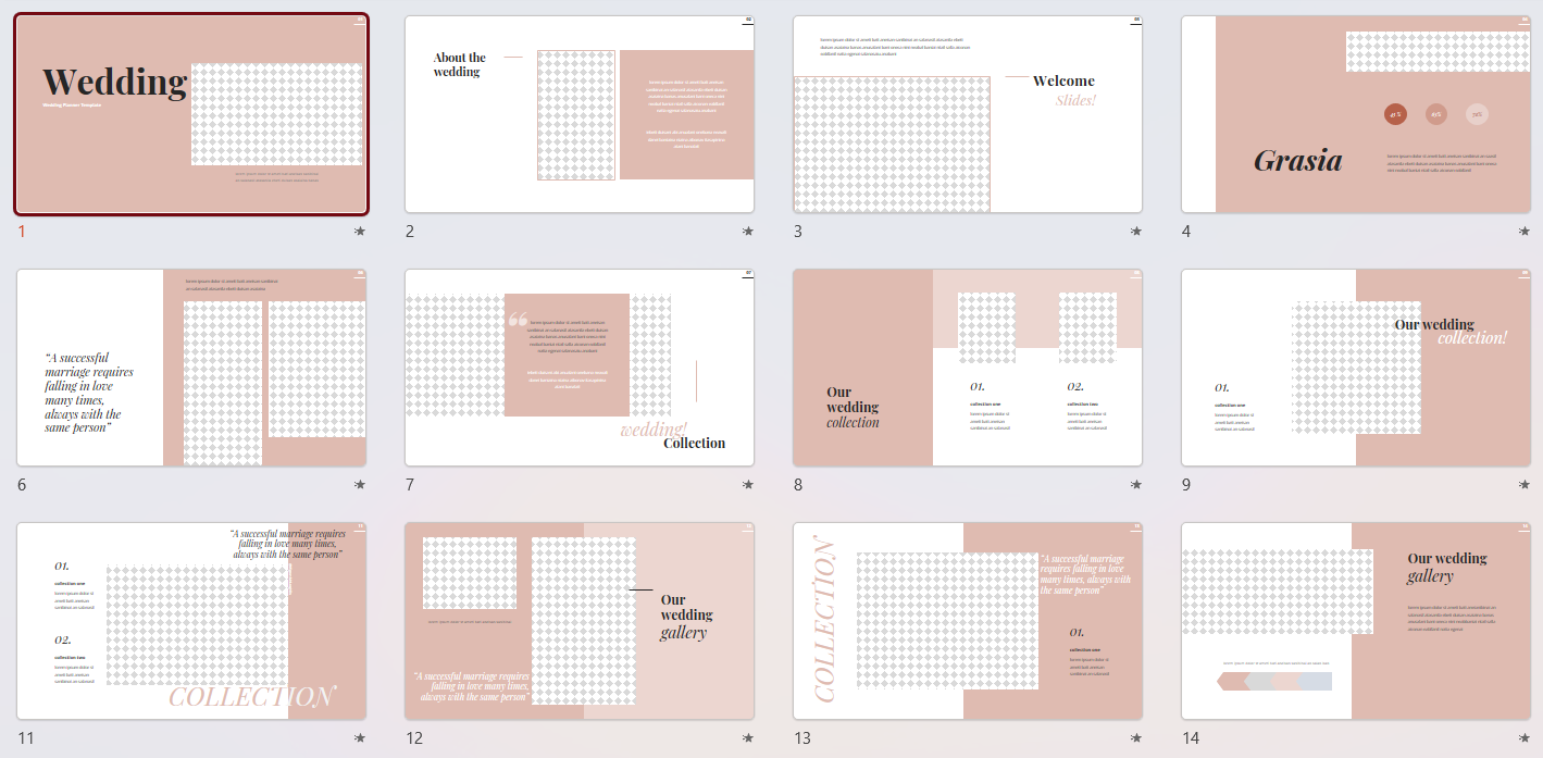 Wedding Planner PPT Template - XplorePPT.com