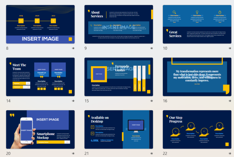 Photography Presentation PPT Template - XplorePPT.com